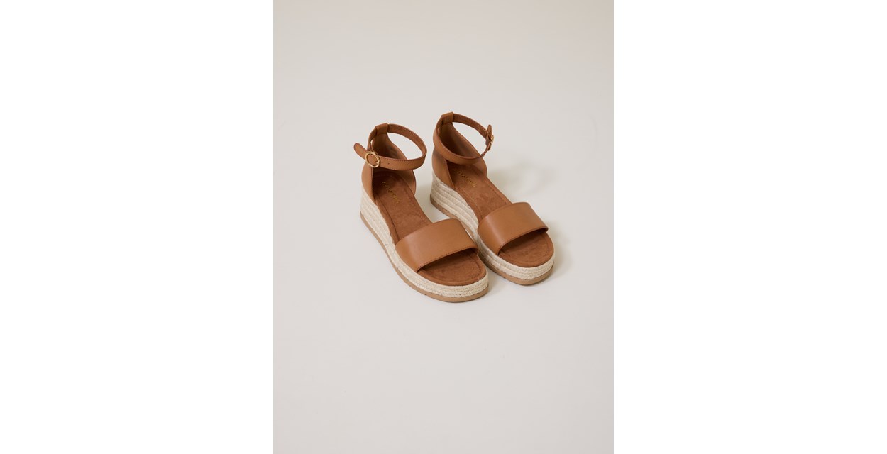 Milly Sandal Cognac | VIC