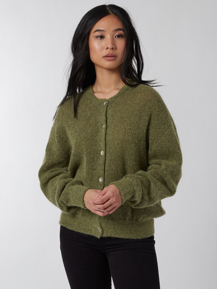 Adele cardigan Sage | VIC