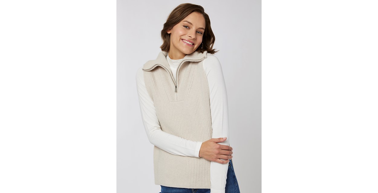 Maja vest Chateau Gray | VIC