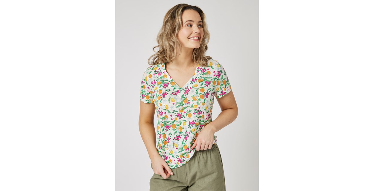 Linnea t-skjorte Citrus | VIC