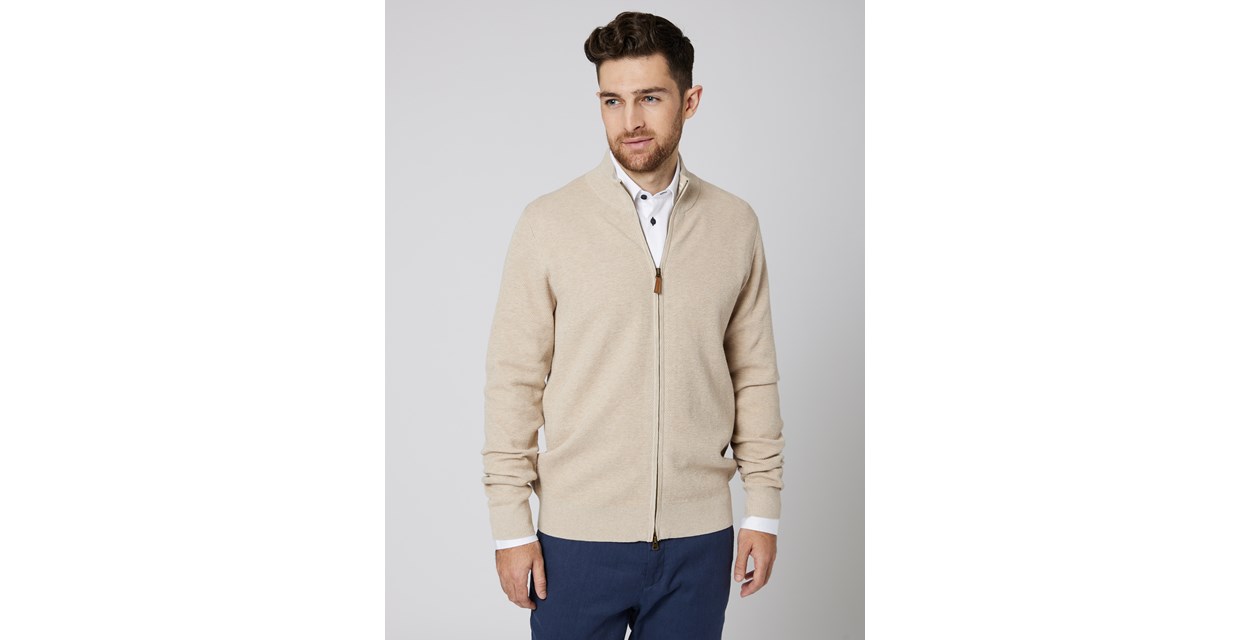 Ethan cardigan Peyote | VIC