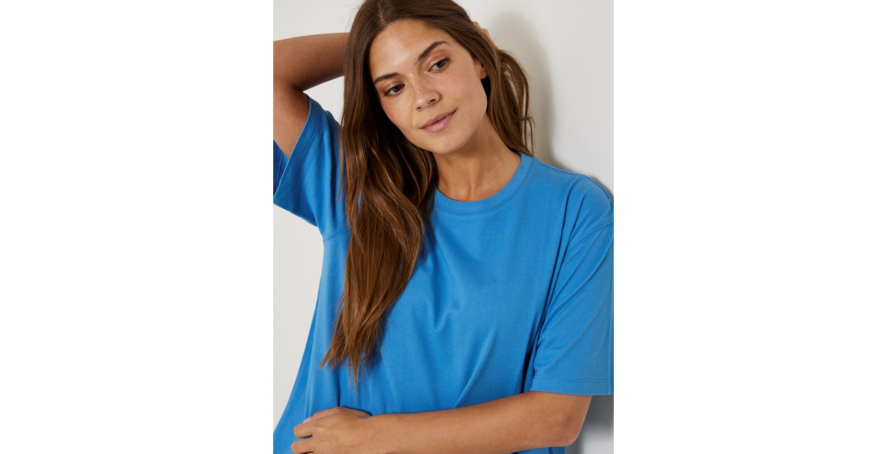 Lise t-skjorte Parisian Blue | VIC