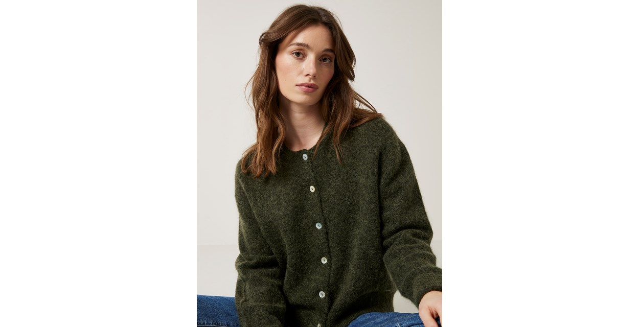 Adele cardigan Guc Deep Depths | VIC