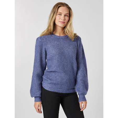 Marion pufferm genser Blue Indigo | VIC