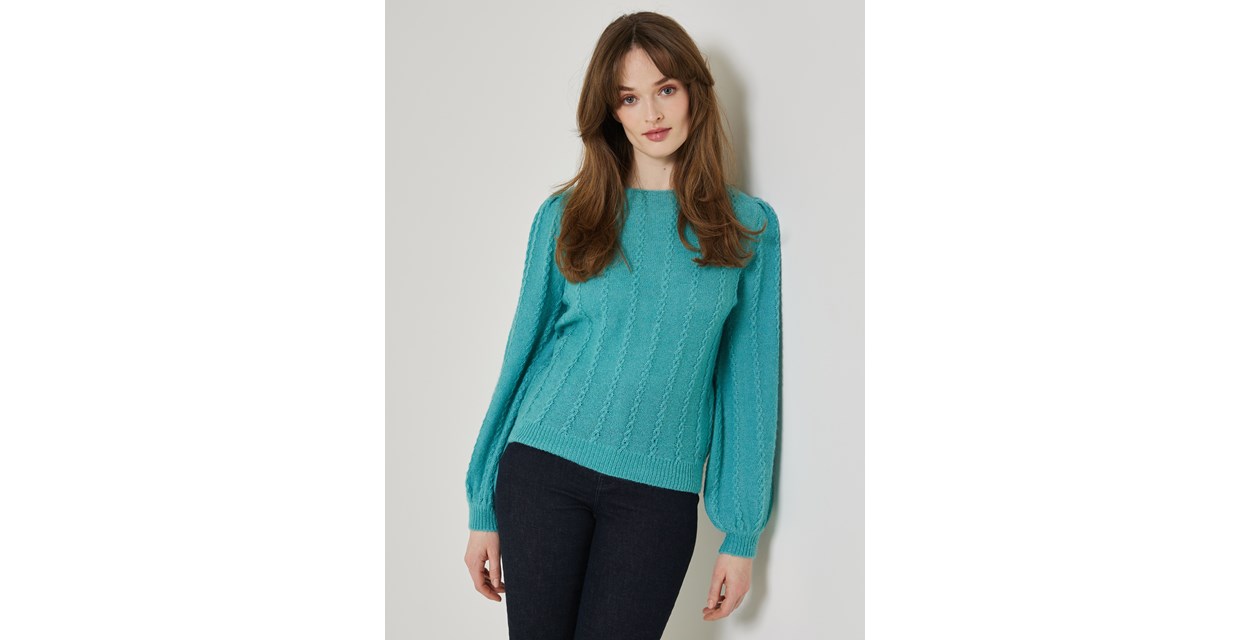 Sandra genser Porcelain | VIC