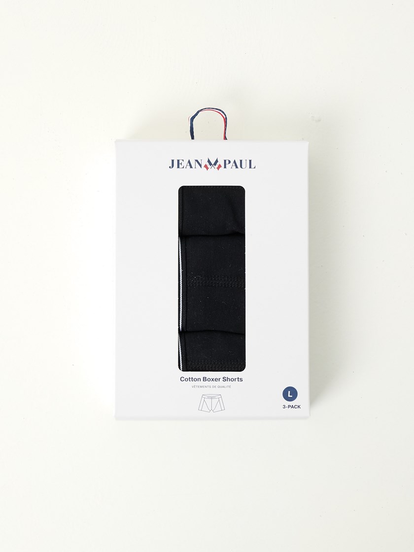 Adam 3 pk boxer Jet Black | VIC